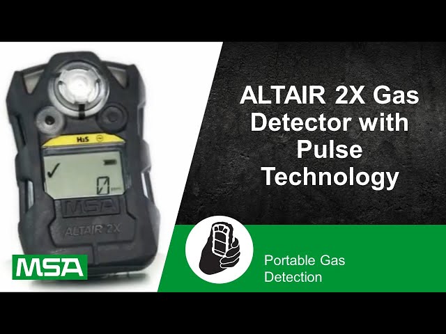 Gas Detector - MSA Safety, Gas Detector ALTAIR 2XP, H2S-PULSE (10, 15 ...