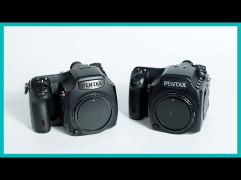 Pentax 645D vs 645Z: Physical build