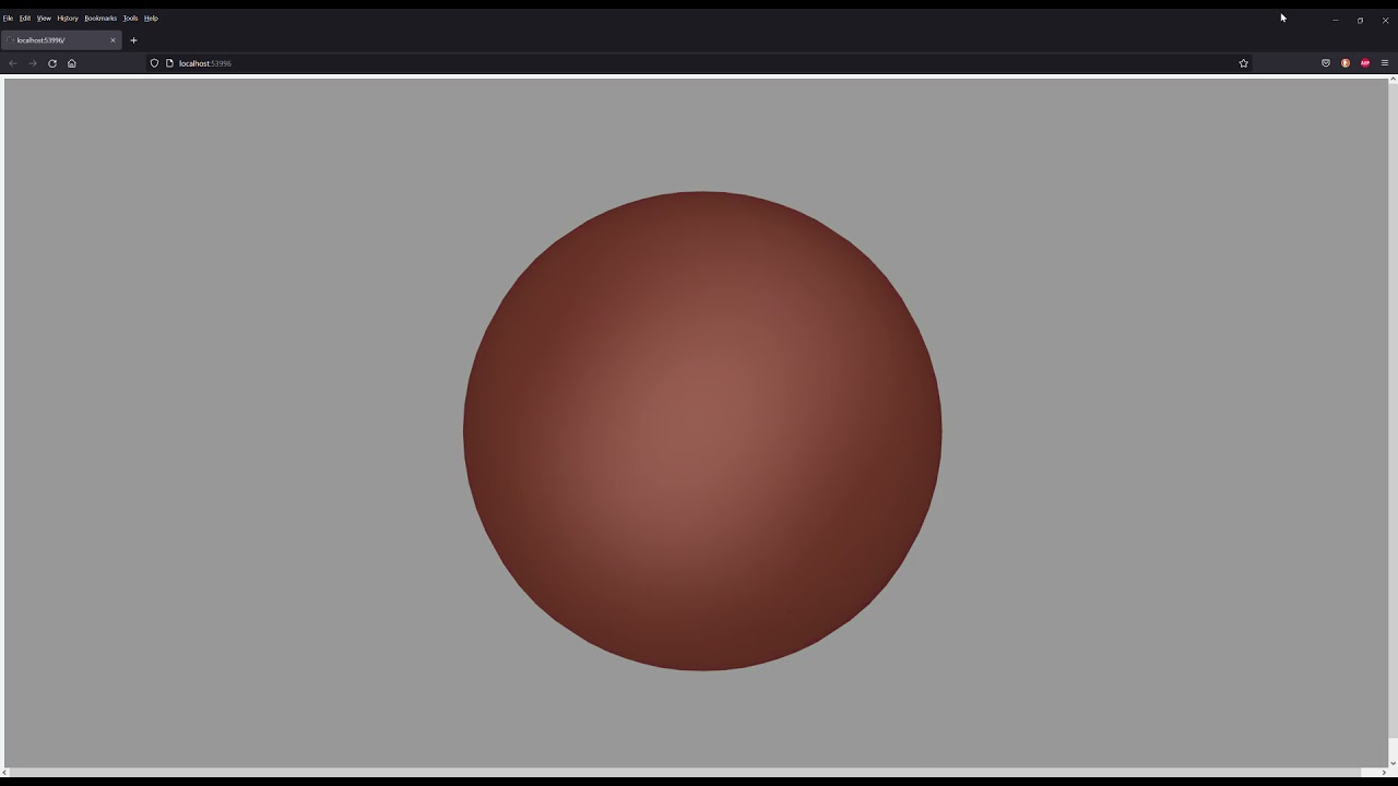 Rainbow Orb with Vpython