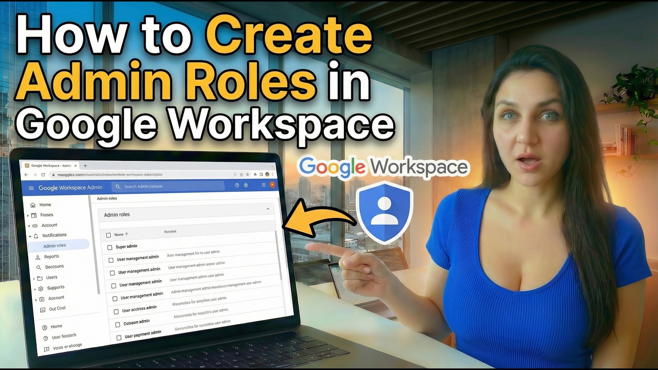 How to create admin roles in Google Workspace