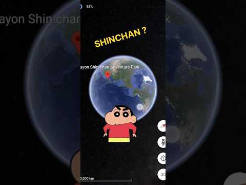 I found real Shinchan on google map and google earth #earth #map #shinchan
