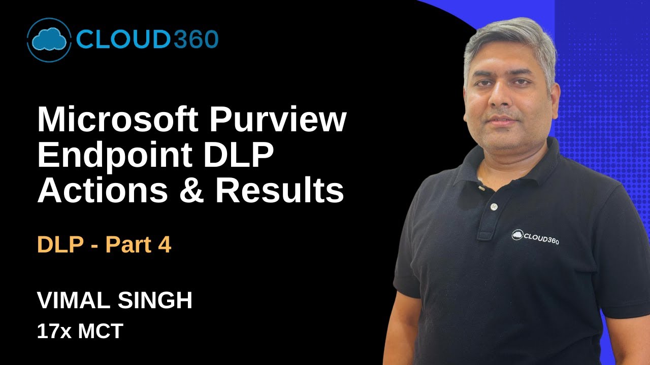 Microsoft Purview Endpoint DLP Actions & Results