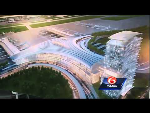 Concept designs for new addition to New Orleans airport unveiled Thursday