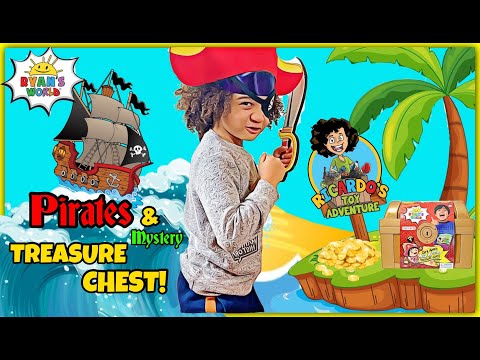 Opening Ryans World TREASURE CHEST!! | Playing pretend PIRATES!