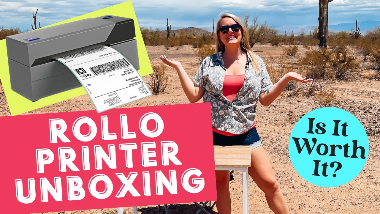 Rollo Printer Unboxing and Setup for Amazon Sellers: Is it worth it?