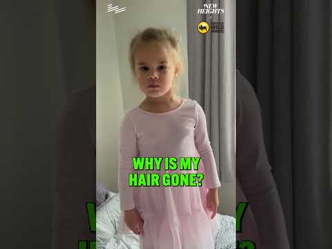 Jason's daughter had a PERFECT reaction to his new haircut after losing a bet to Uncle Travvy 🤣