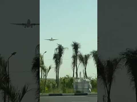 Egyptair Airbus A330 Landing At Cairo International Airport 🤩