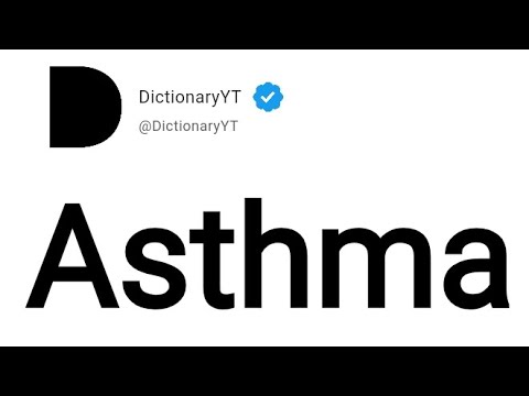 Asthma Meaning in English