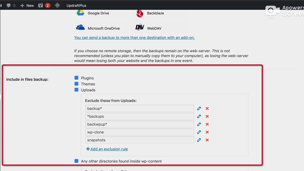 Cara Backup dan Restore WordPress Lengkap dengan Plugin UpdraftPlus