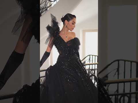 Nabilla Vergara in Jean Paul gaultier attend at Cannes Film festival 23 🖤