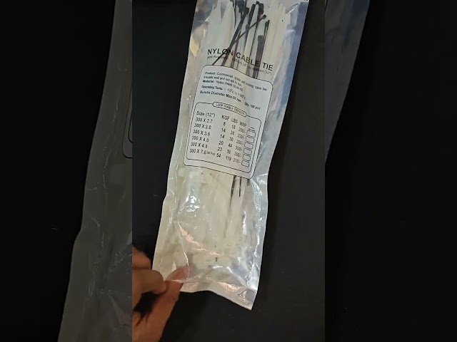 Nylon Cable Tie - Nylon Cable Ties 250x2.7mm Trader - Wholesaler ...