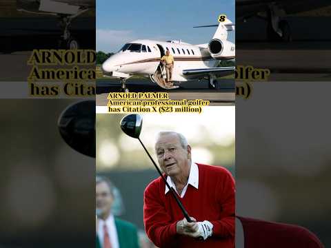 10 Golfers Who Have Private Jets