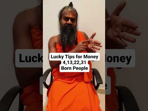 | Lucky Tips for Money People Born on 4,13,22,31. | Call +91 9901555511 | #shorts