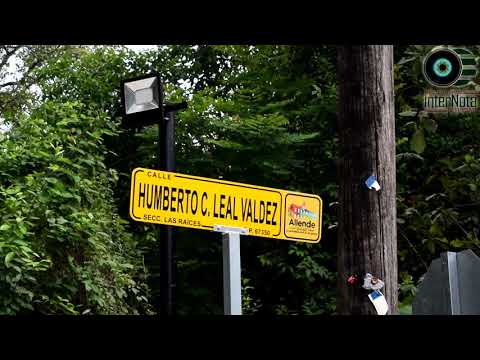 INAUGURAN CALLE GENARO LEAL, EN LAS RAÍCES, ALLENDE NL – InternotaNoticias