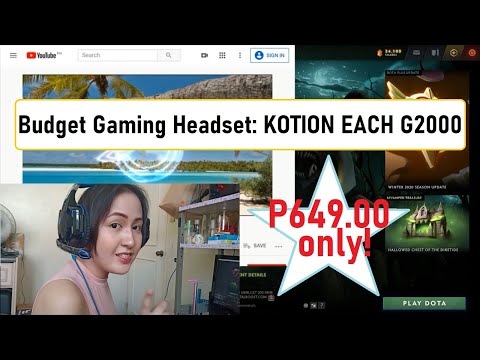 MUST HAVE Budget Gaming Headset! (KOTION EACH G2000 review)