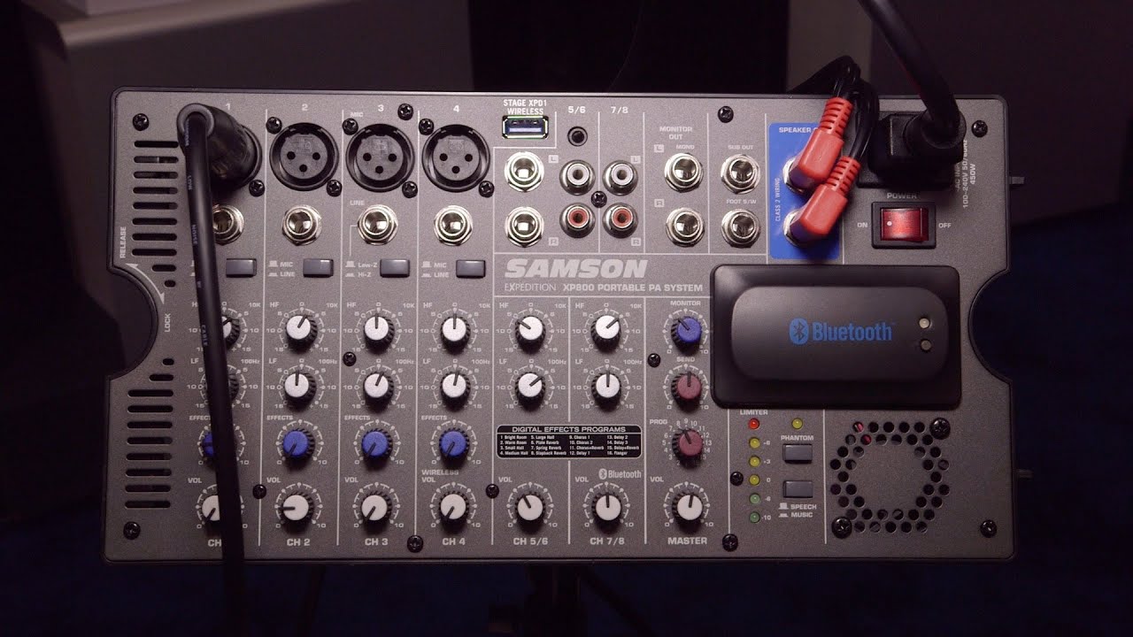 Samson Expedition XP800 звукоусилительный комплект купить в Москве в интернет-магазине Kombik