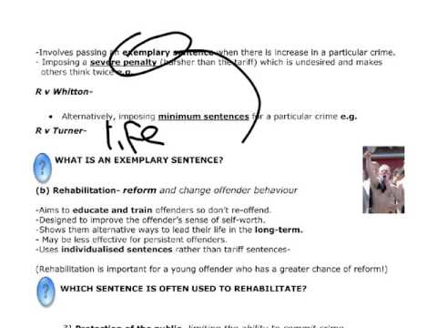 Aims of Sentencing