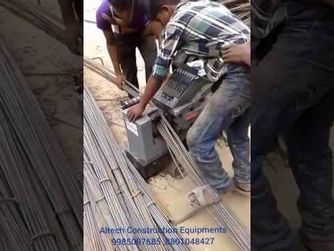 Manufacturer of Bar Bending Machine & BAR CUTTING MACHINE by Altech ...