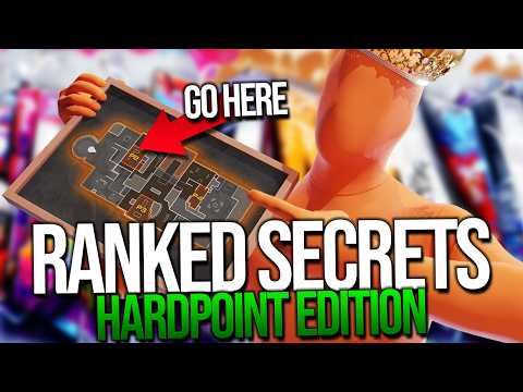 RANKED SECRETS SPOTS YOU NEED TO KNOW HARDPOINT EDITION - BLACK OPS 6 RANKED PLAY!