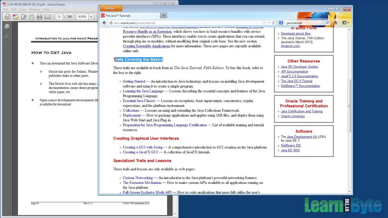 Intro to Java Training Course - Chapter 2 - How To Get Java