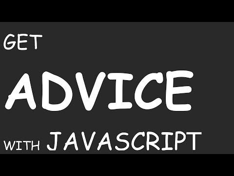 How to use the Advice Slip API