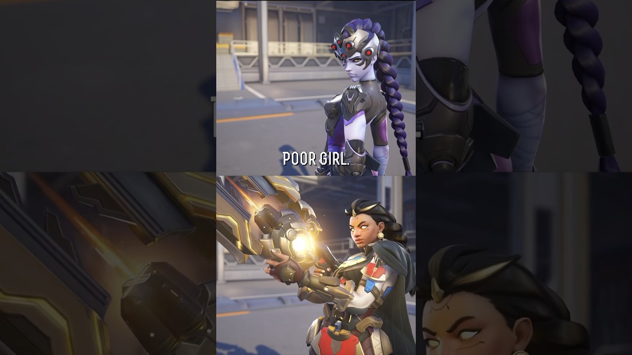 Illari and Widowmaker interaction - Overwatch 2