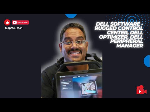 Dell Software. Overview of Rugged Control Center, Dell Optimizer, and Dell Peripheral Manager