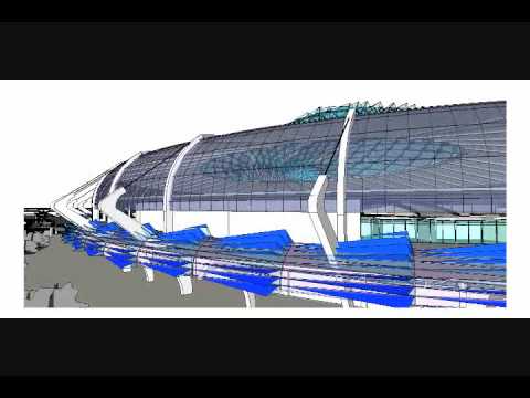 Modelo Terminal de Autobuses en Revit – Uriel R. Cardoza S.