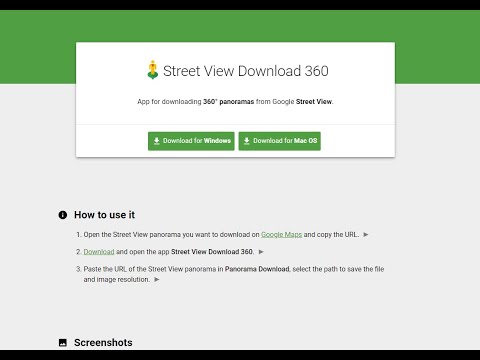 Street View Download 360: Download Images from Google Maps