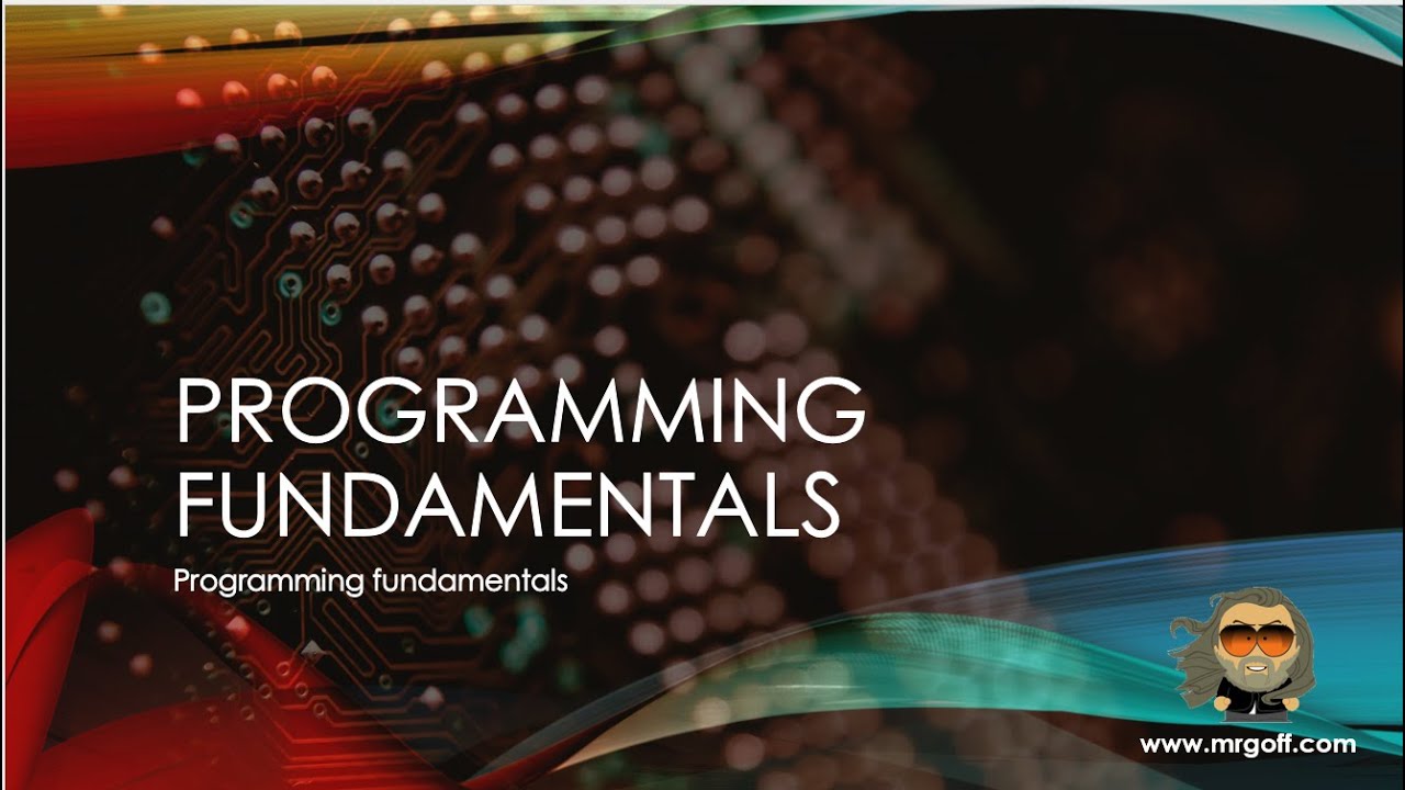 OCR GCSE Computer Science with Mr Goff: 32. Programming fundamentals