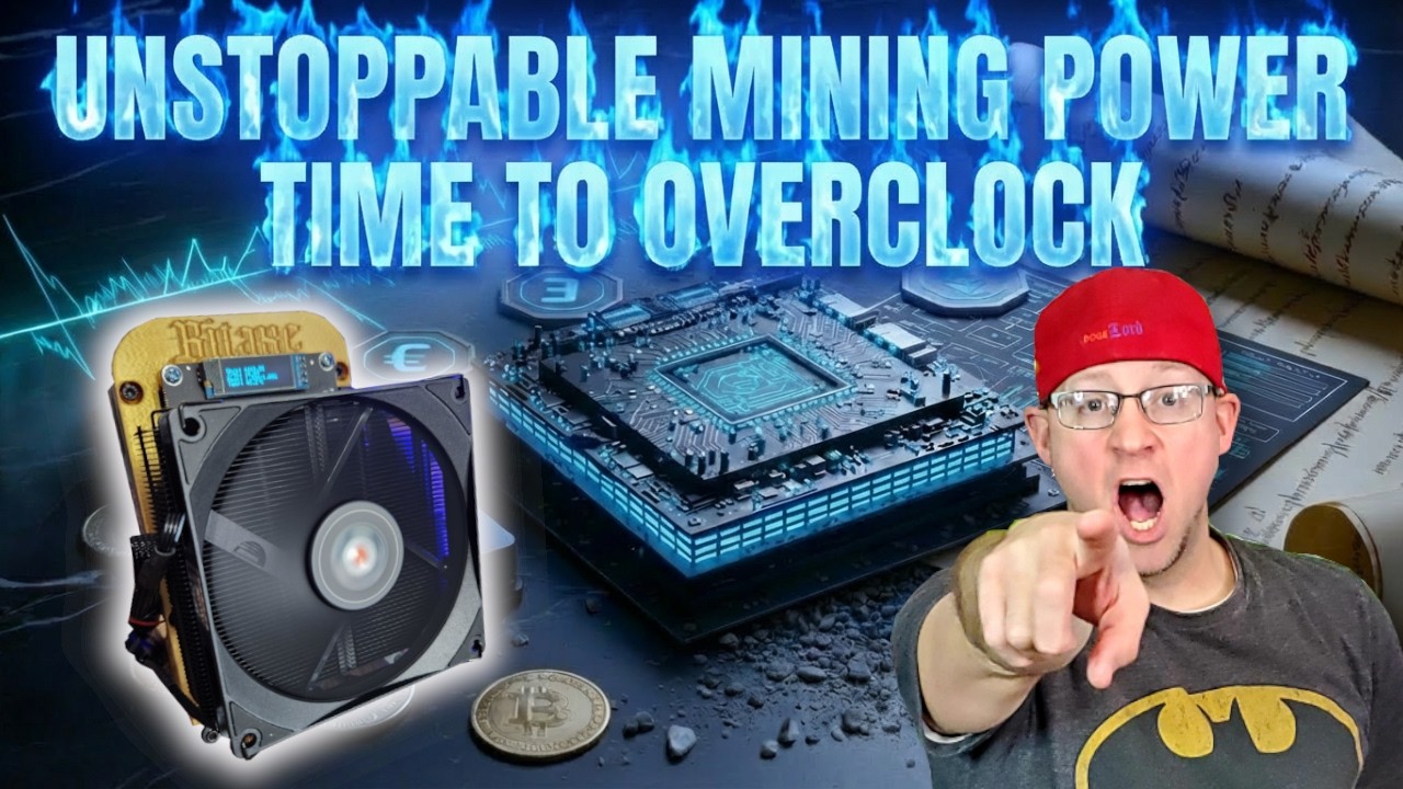 🕝 Time to Overclock the BEASTAXE GT turbo 800! | Full Overclocking Guide for Max Hashrate #bitaxe