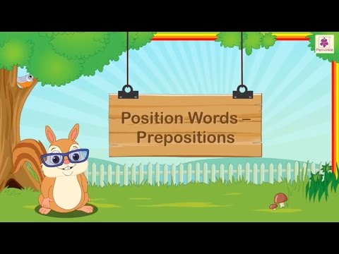 Position Words - Prepositions | English Grammar & Composition Grade 1 | Periwinkle