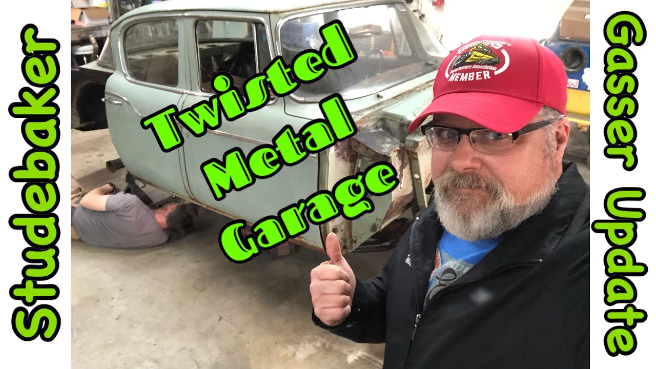 Studebaker Gasser Update at the Twisted Metal Garage