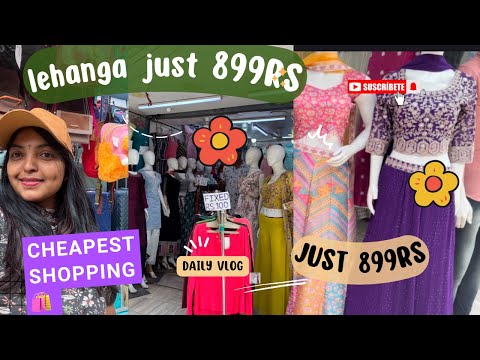 🎥 LEHENGA SHOPPING AT ALANKAR PLAZA | |KANNADA VLOGS | AVENUE ROAD BANGALORE 💃✨