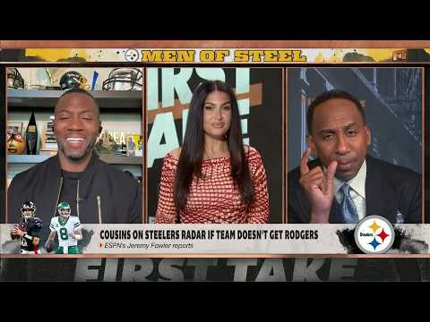 Stephen A. ISN'T BUYING Kirk Cousins as a good BACKUP PLAN for the Steelers ๐ | First Take