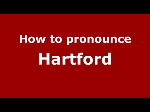 How to pronounce Hartford (American English/US) - PronounceNames.com