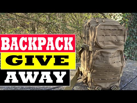 GigaParts Backpack Giveaway