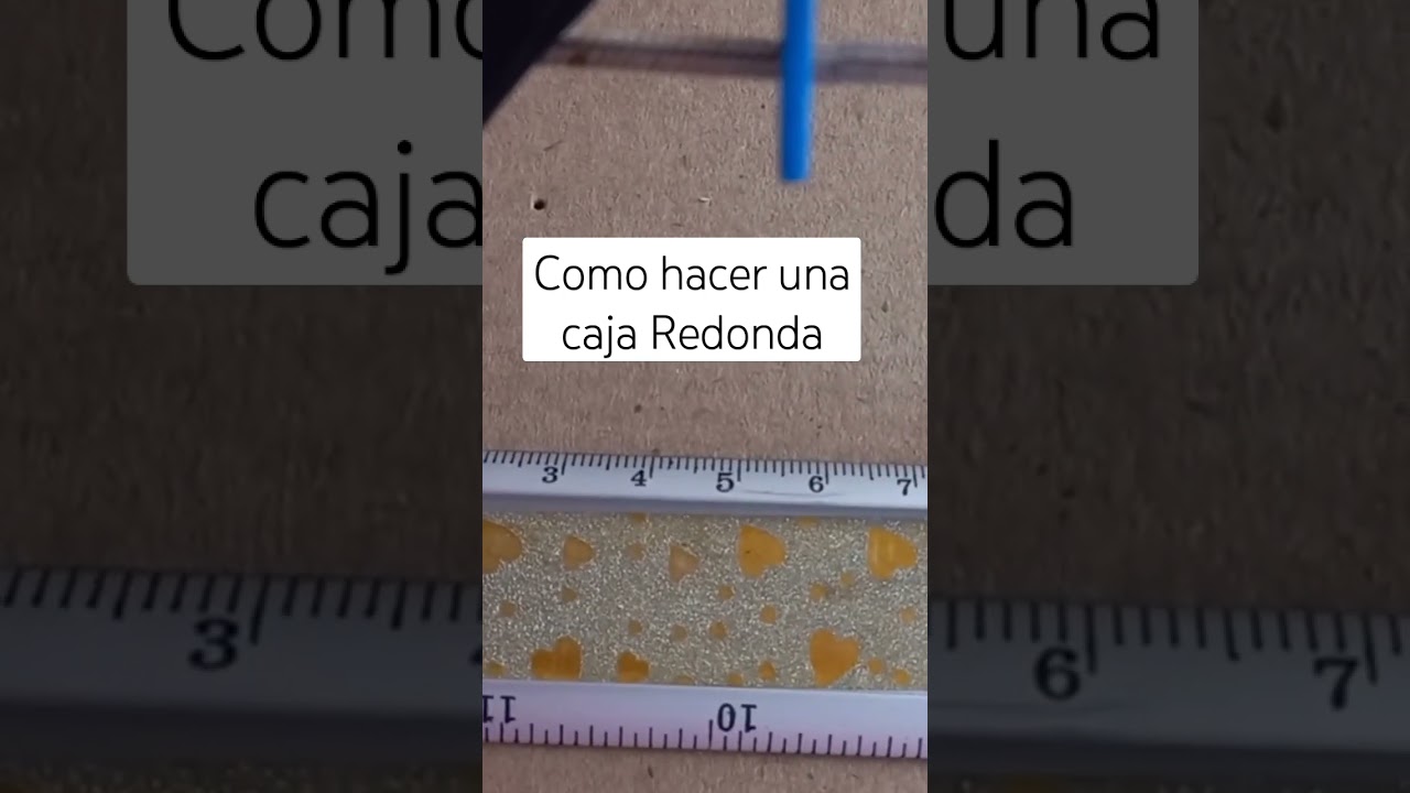 caja Redonda #cajasdepapel