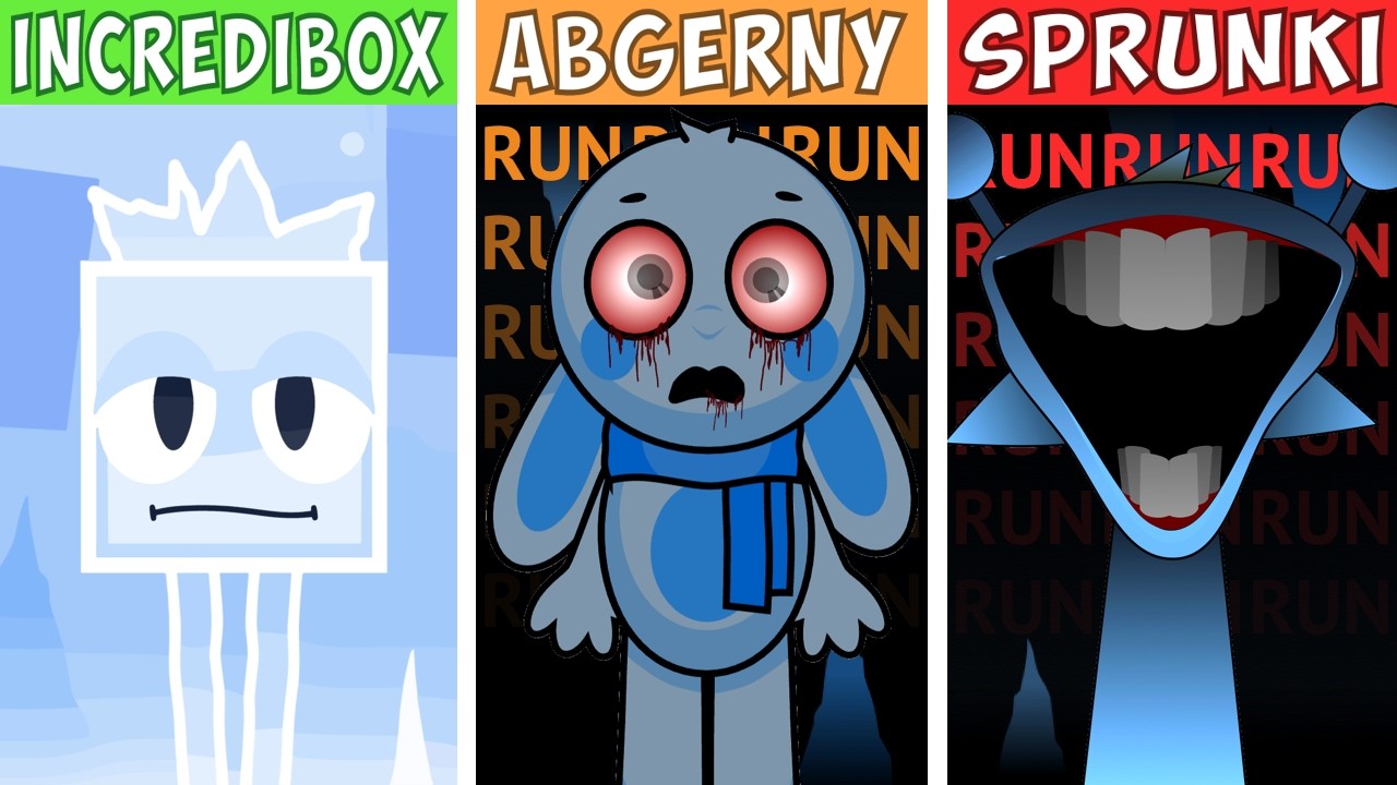 COOL AS ICE | Incredibox VS Sprunki VS Abgerny | Normal VS Horror