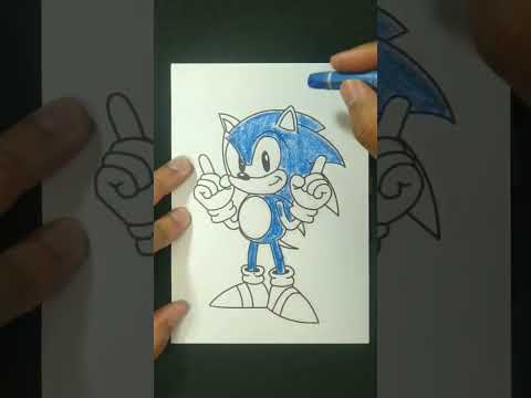 Sonic the Hedgehog Coloring Pages, Color with Me