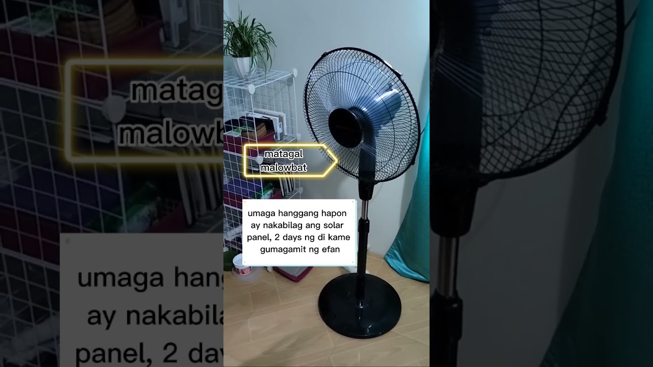 bosca solar fan part 1 reviews #solarfan #solar #tipidtips #foryou #bosca #fypシ #fyi #foryou