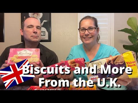 Americans Try Biscuits and More from the U.K. | Thomas' Box #3