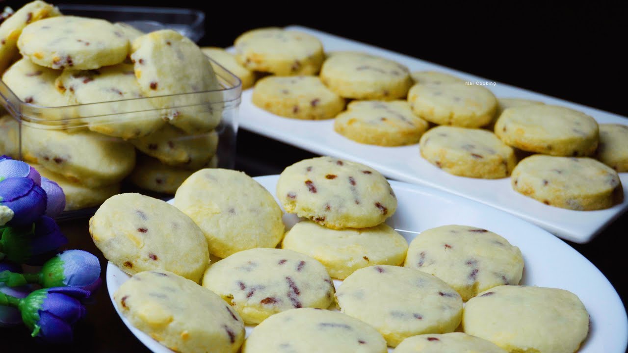 melt in your mouth! very easy without egg without mixer! - cheesy cookies