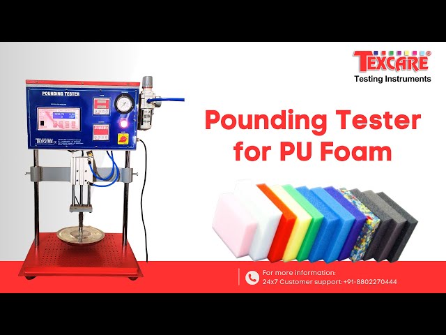 Foam Testing Instruments IS 7888 1976 - Pounding Tester for Foam ...