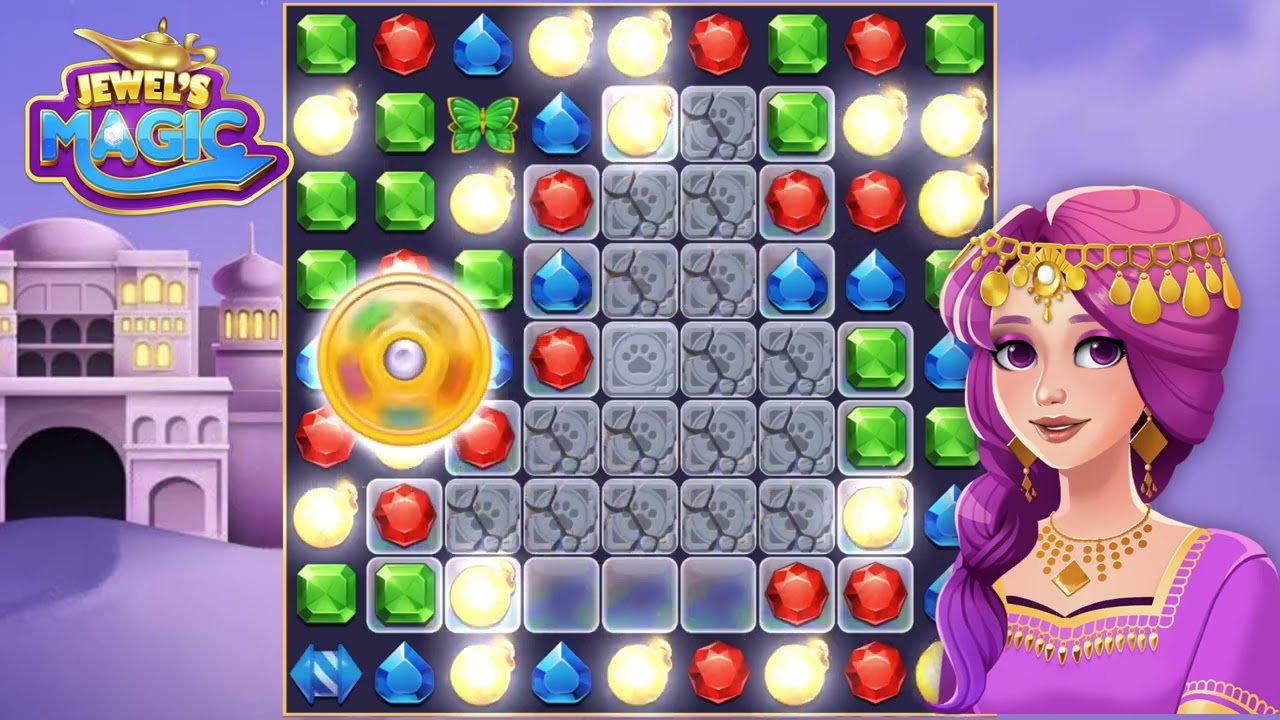 Jewels Magic: Queen Match3 Puzzle