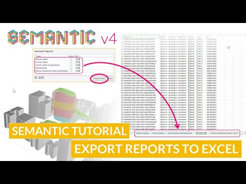 Semantic V4 - Export All Reports to Excel Workbook