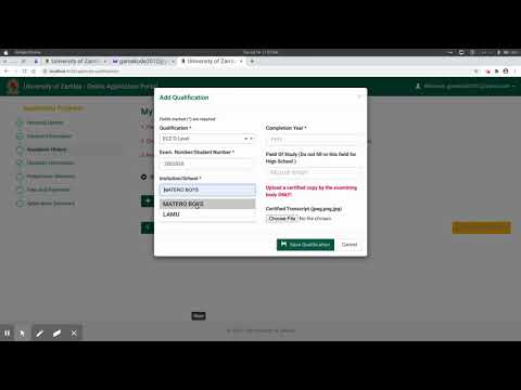 Online Application Portal