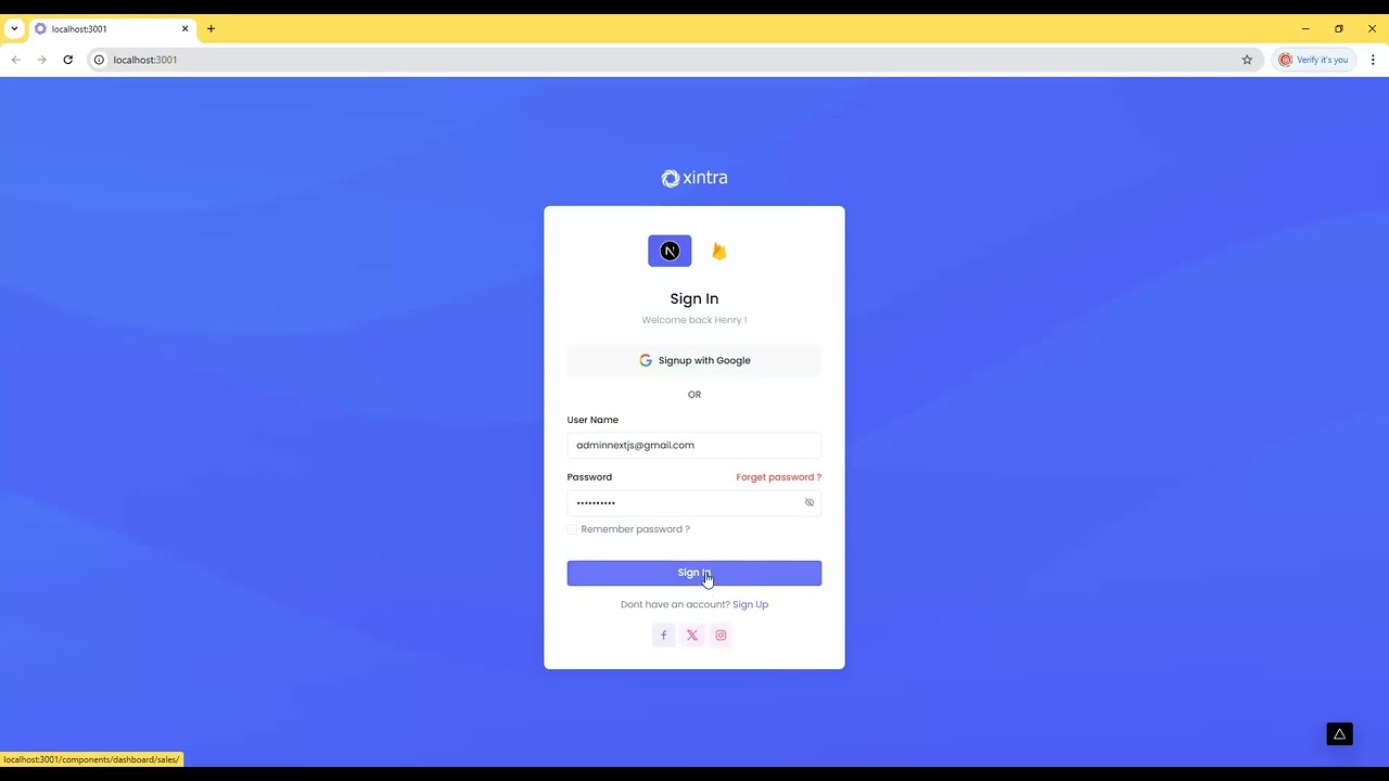 Installation process of Xintra NextJs Javascript - React-Bootstrap Admin Dashboard Template.
