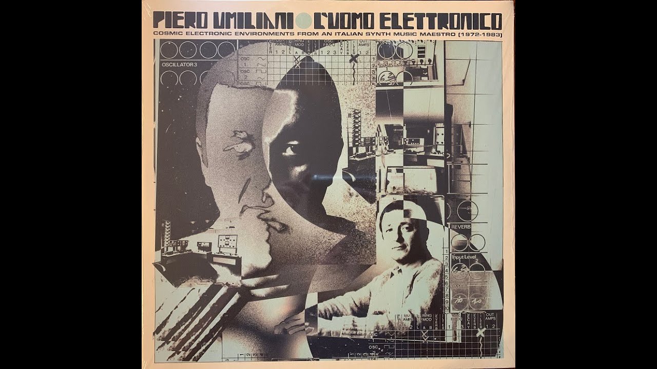 Piero Umiliani - L'uomo elettronico - vinyl lp album - Four Flies - ambient, electronic FLIES 50