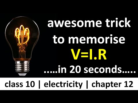 Best Trick to Learn Electricity Formula | Electricity | class 10 | #shorts